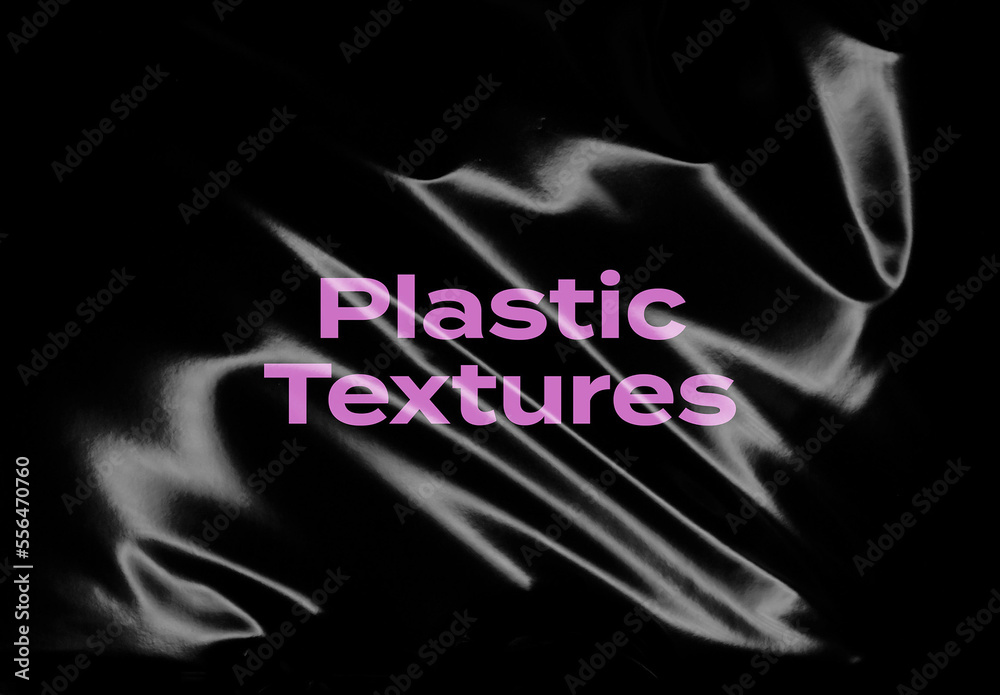 Crumpled Plastic Textures Stock Template | Adobe Stock