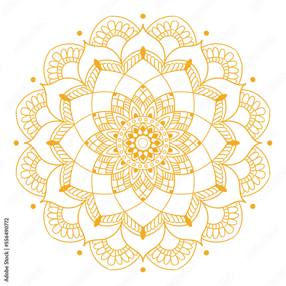 Islamic mandala art Stock Vector | Adobe Stock