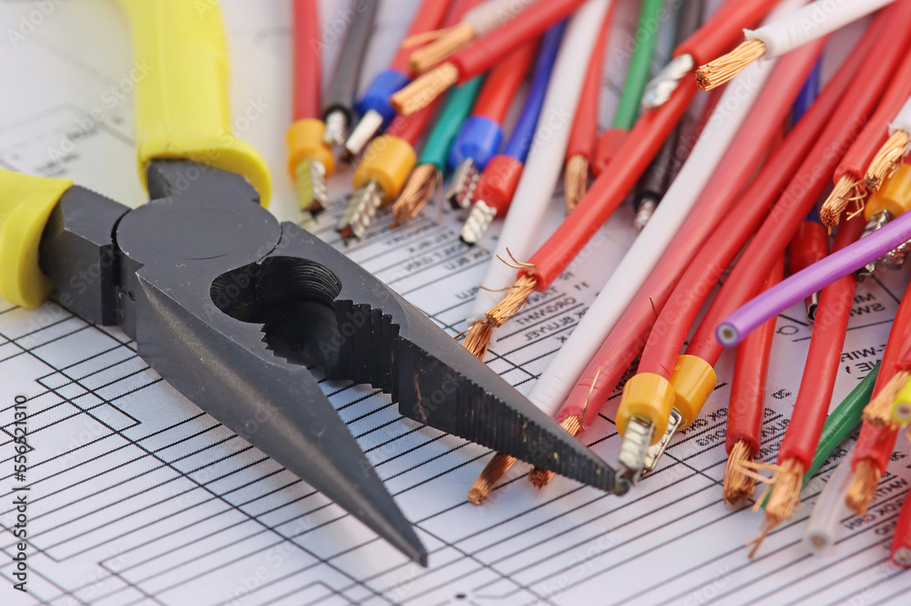 Tools for the installation of an electrical switchboard and insulated ...