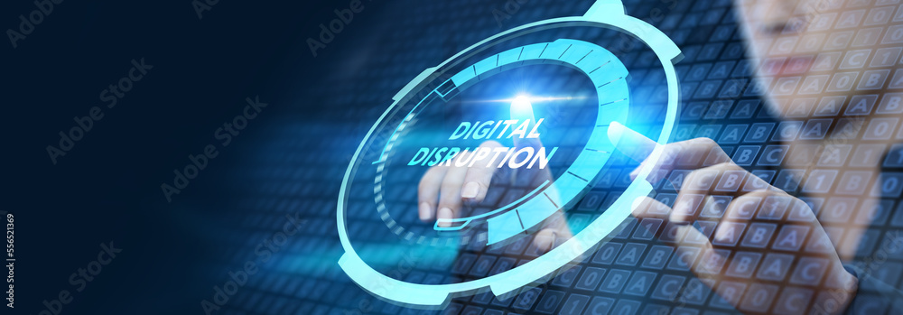 Digital disruption transformation digitalization innovation technology ...