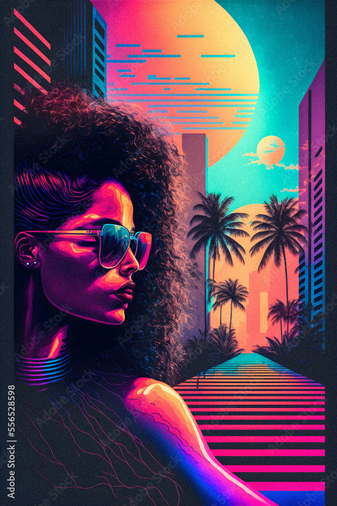 Cool Miami girl, 80s and 90s Vibes, Fashion and Style, Vintage and ...