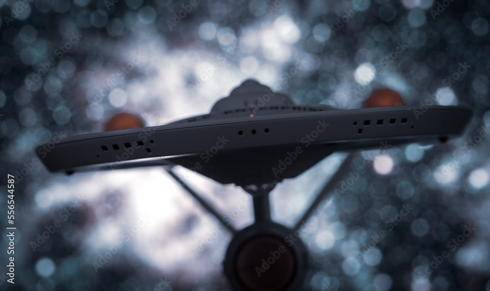 NEW YORK USA - JAN 8 2023 - Star Trek Federation starship USS ...