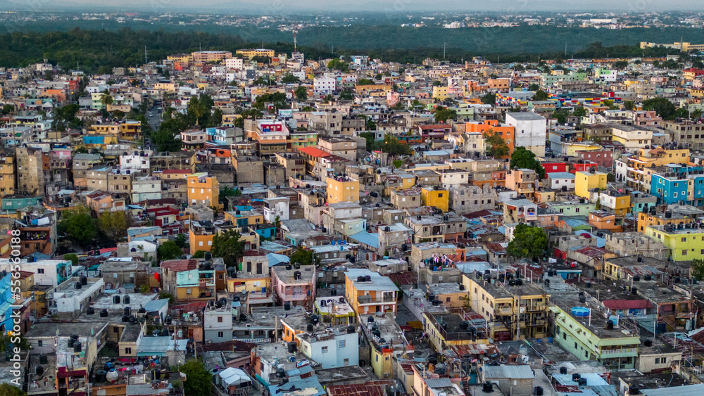 Fotka „Barrio de Cristo Rey, Santo Domingo, Republica Dominicana.“ ze ...