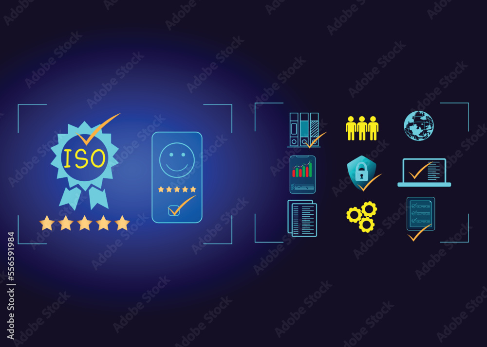 Poster Certification and standardization process, iso certified ...