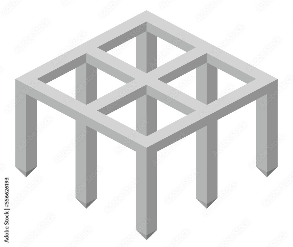 The Foundation Piles Grillage Sample Scheme Construction Of Building the-foundation-piles-grillage-sample-scheme-construction-of-building