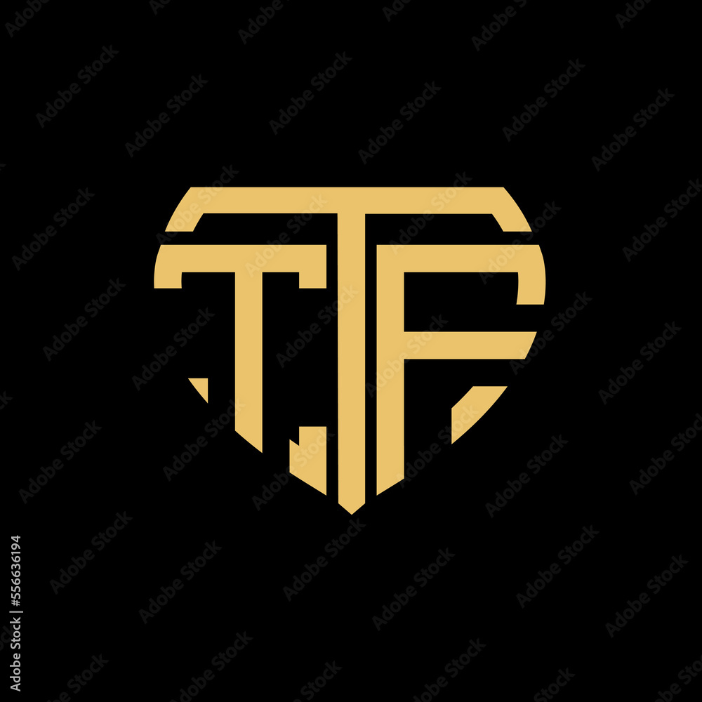 TTF letter logo design on black background. TTF creative initials ... TTF letter logo design on black background. TTF creative initials ...