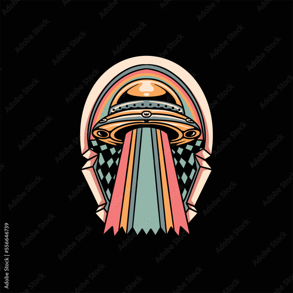 liminal space trippy vector design Stock Vector | Adobe Stock