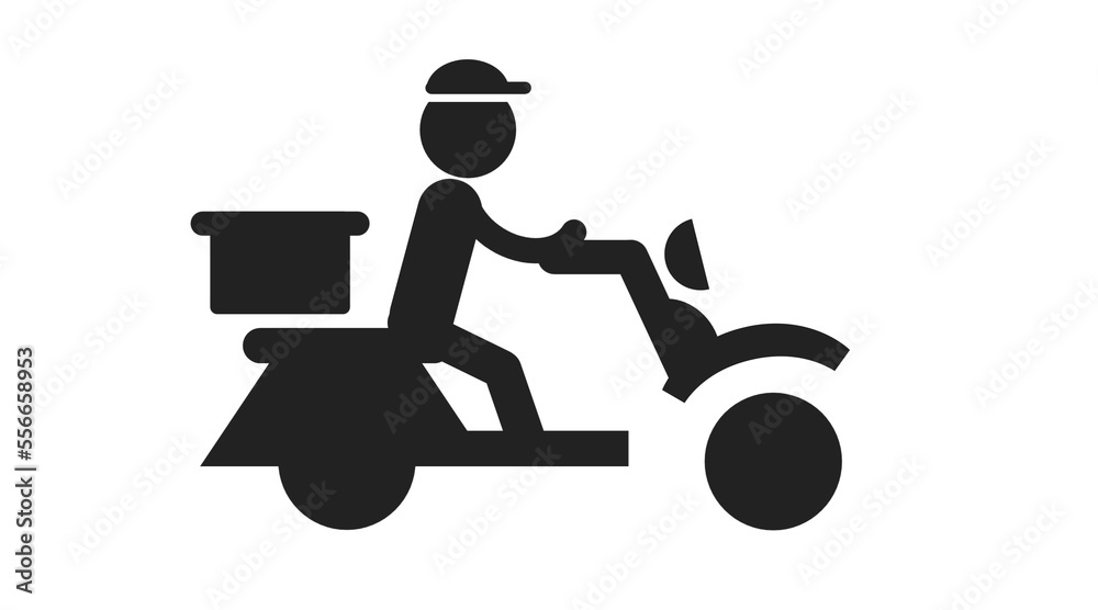 Online food delivery icon png illustration useful for business and ...