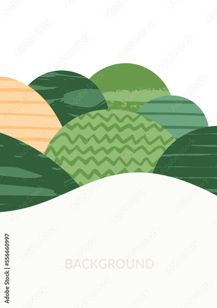 Green abstract rice field top view texture vector background. Nature ...