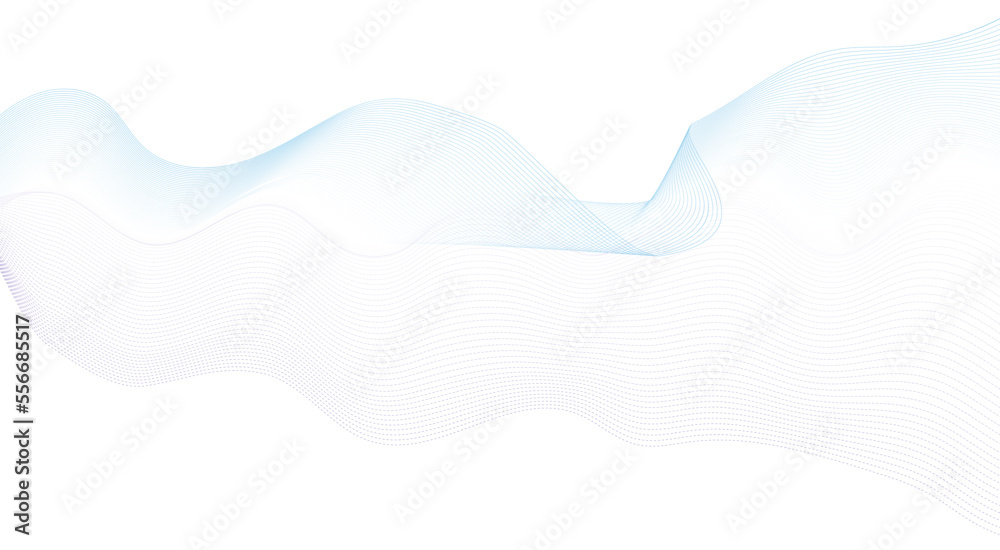 Wave line background with smooth shape. A beautiful wavy line on a ...