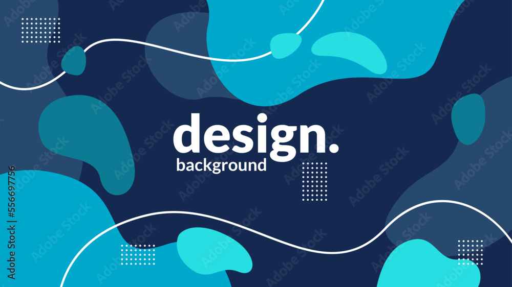 Simple Blue Poster Backgrounds