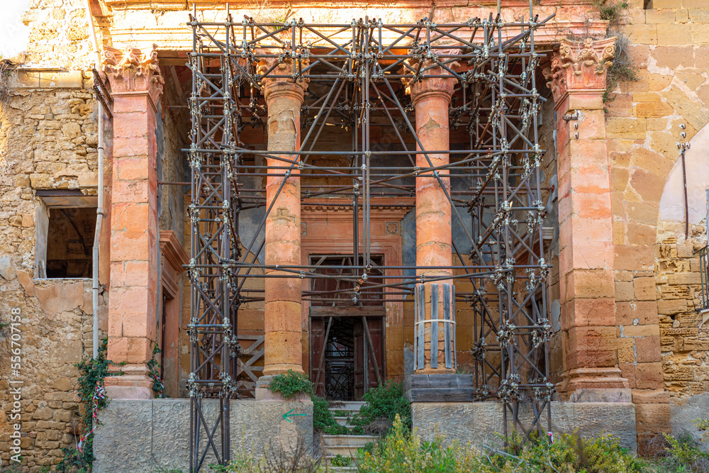 Poggioreale is a ghost town in the west of Sicily. The crown jewel of ...
