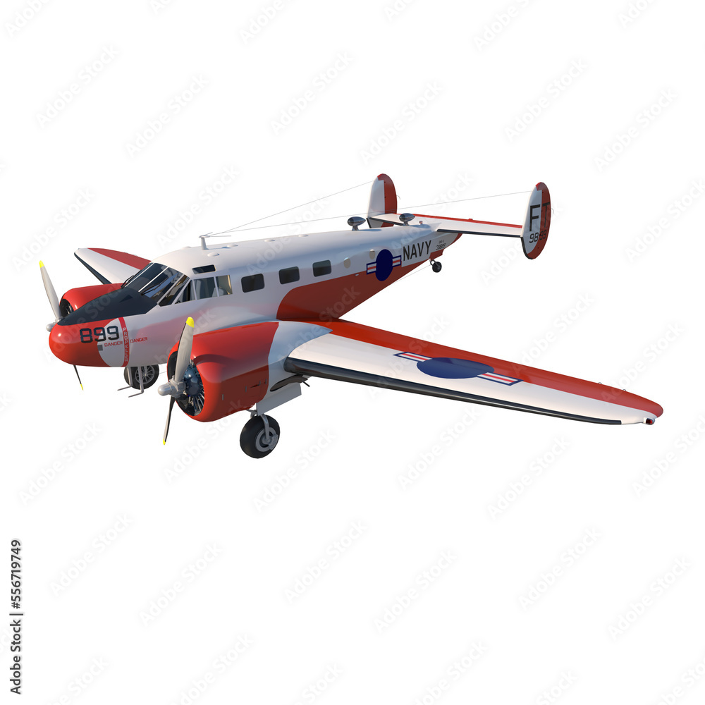 Airplane plane 1- Perspective F view png Stock Photo | Adobe Stock