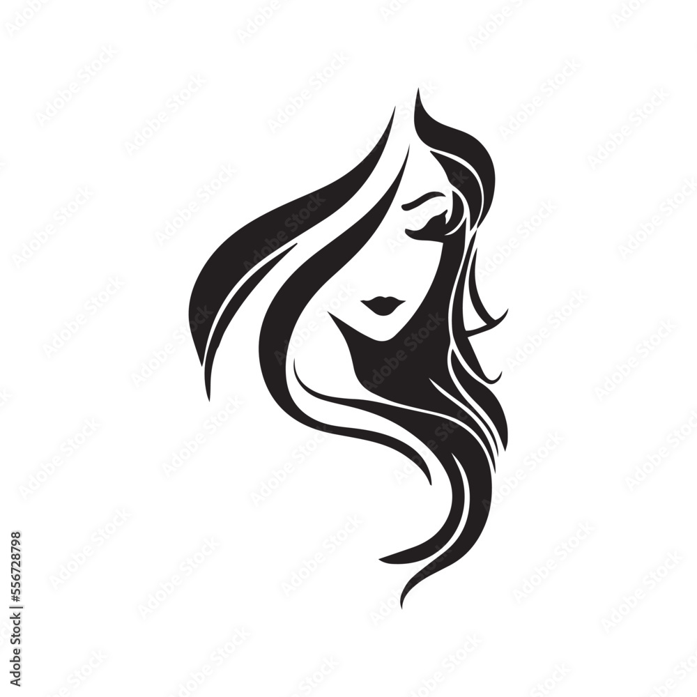 Logo Woman branding design templates vector illustration. Vector logo ...