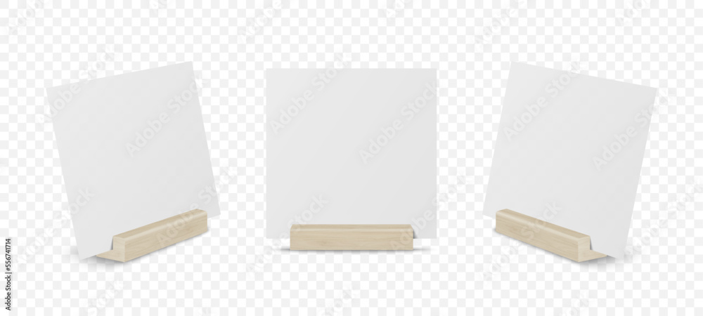 Vector 3d Realistic White Empty Blank Square Paper Sheet, Card on ... Vector 3d Realistic White Empty Blank Square Paper Sheet, Card on ...