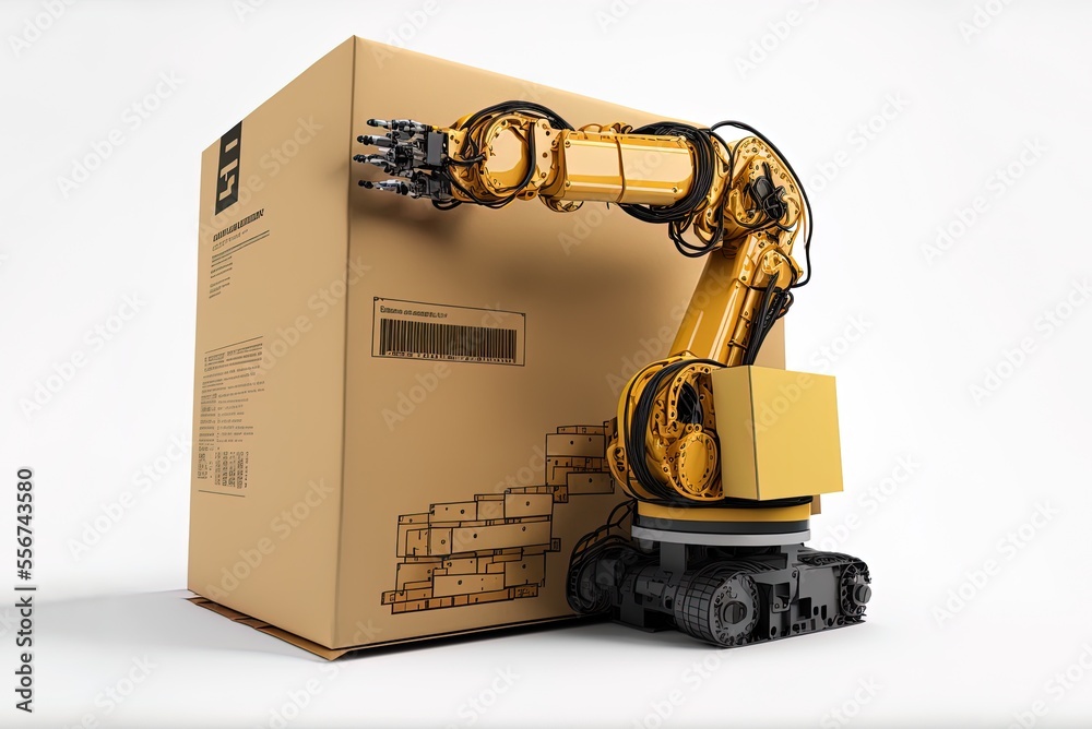 logistics system that combines a robotic packaging arm with assembly ...