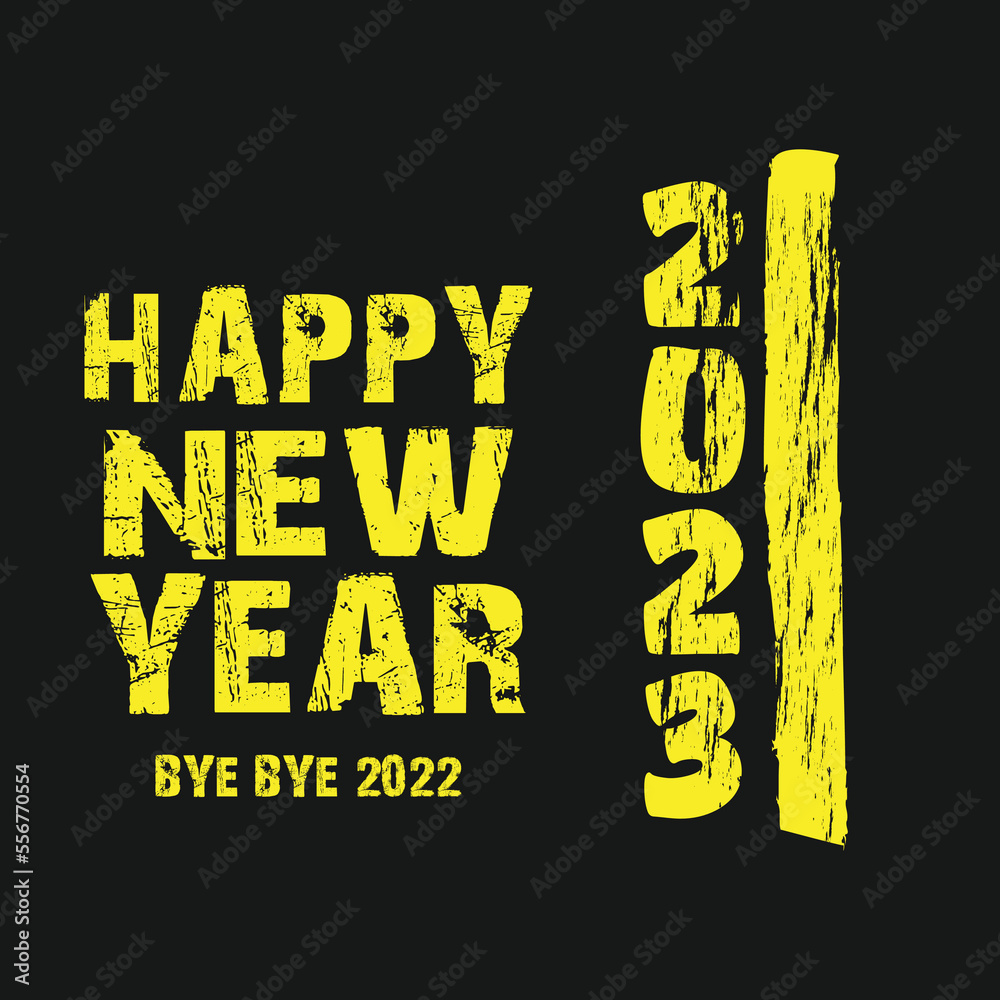 design typography logo 2023 for vector celebration and season ...