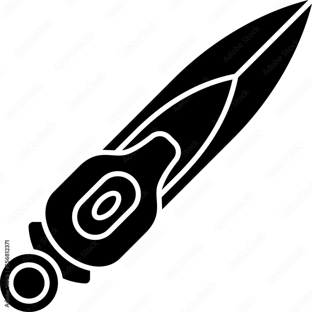 dagger icon Stock Vector | Adobe Stock