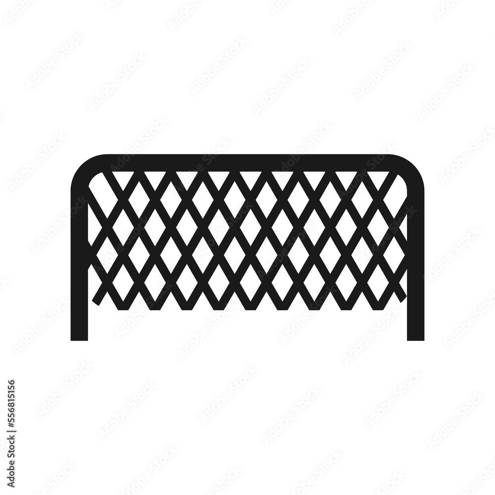 Soccer gate goal net icon outline.Football Equipment icons vector ...