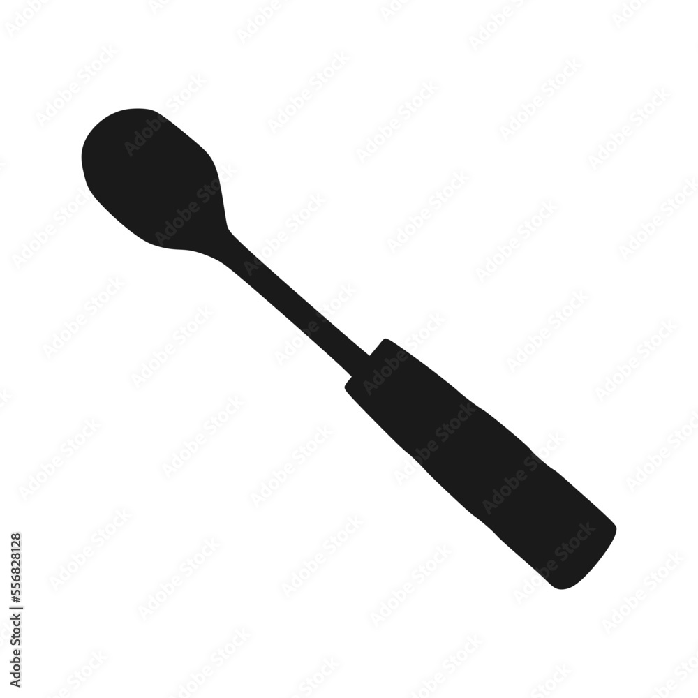 vector illustration, Socket wrench silhouette and sketch isolated on ...