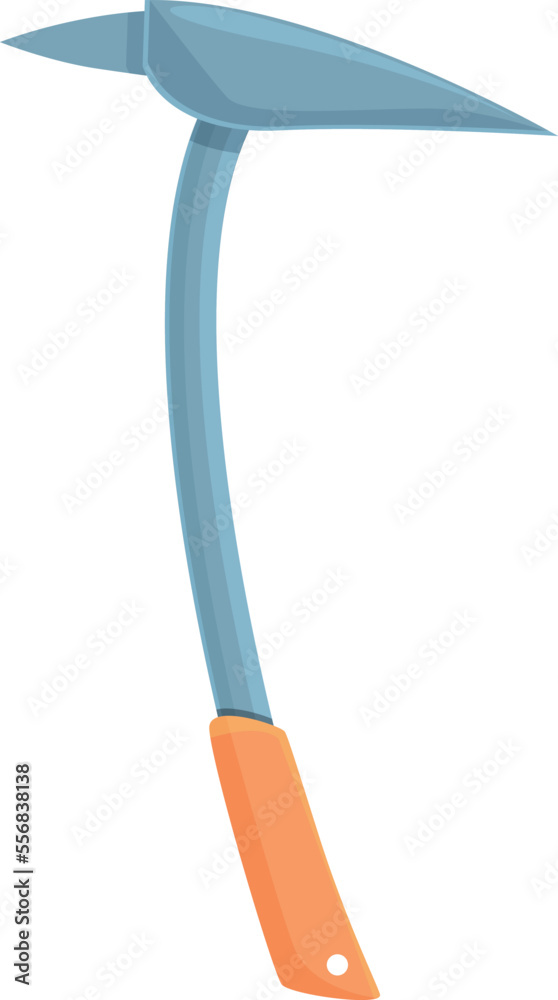 Ice pick icon cartoon vector. Extreme activity. Sport adventure Stock ...