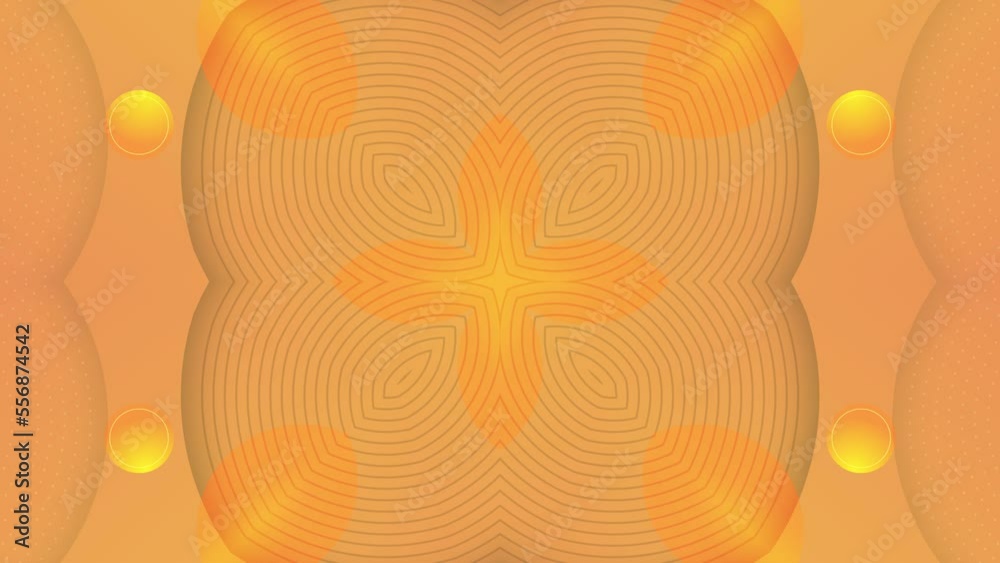 Animated moving wallpapers in the shape of a circle with an abstract ...