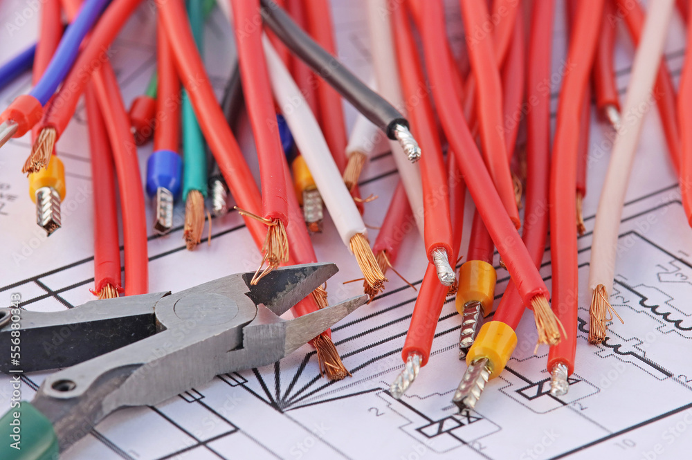 Tools for the installation of an electrical switchboard and insulated ...