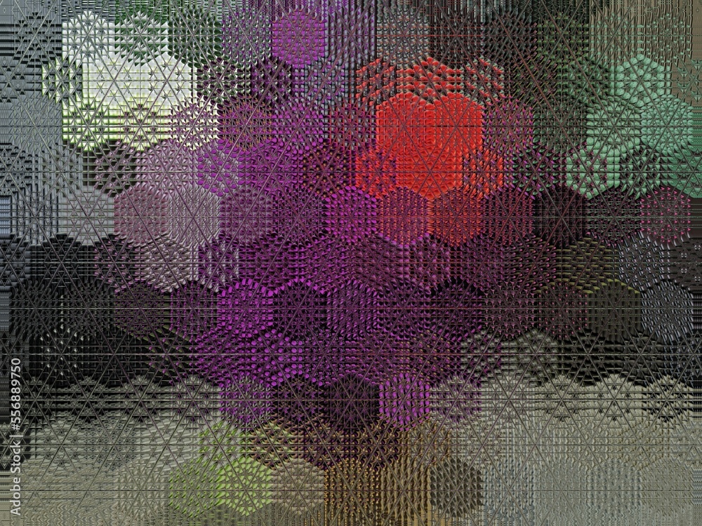 Traditional mixed Embroidery design concept. Antique illustration art ...