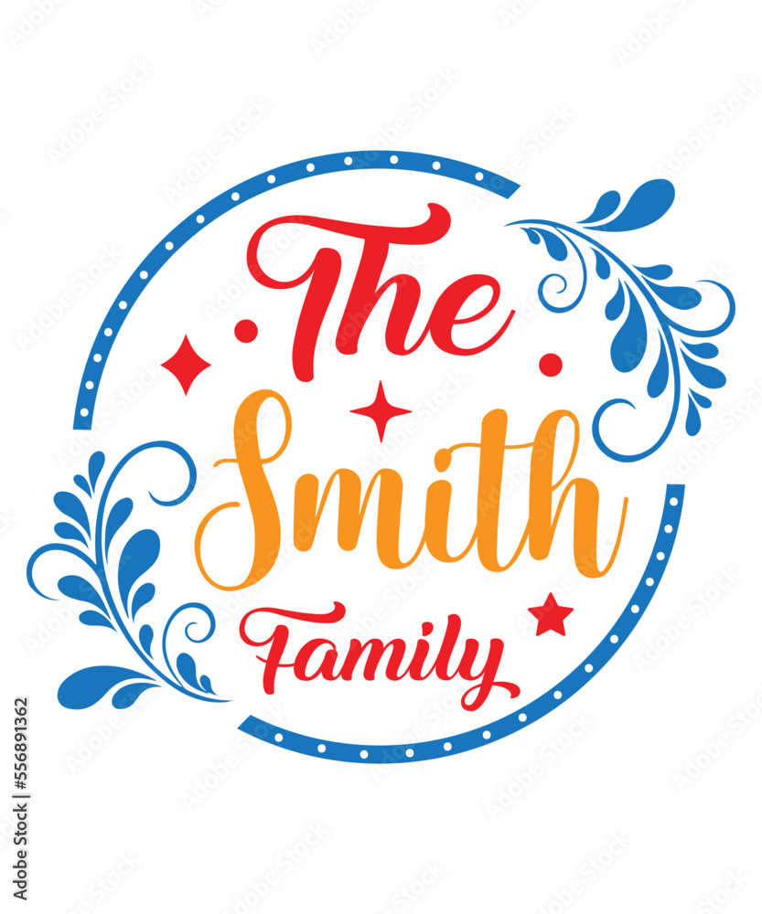 The Smith family SVG, Family Monogram Svg, Monogram Font Alphabet ...