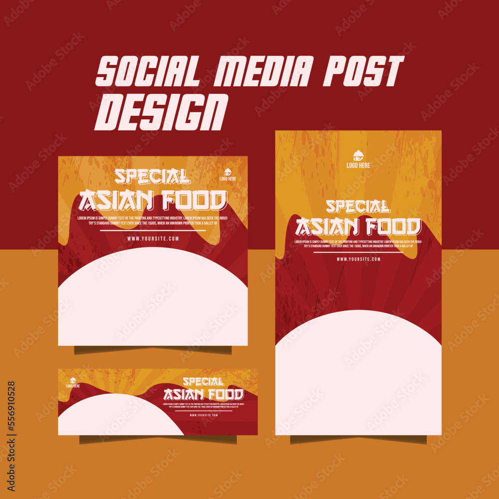 delicious food menu poster and restaurant food special offer flyer ...