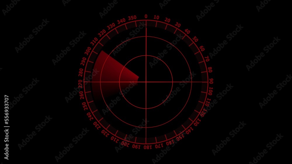 dynamic color radar screen with world map .Digital green realistic ...