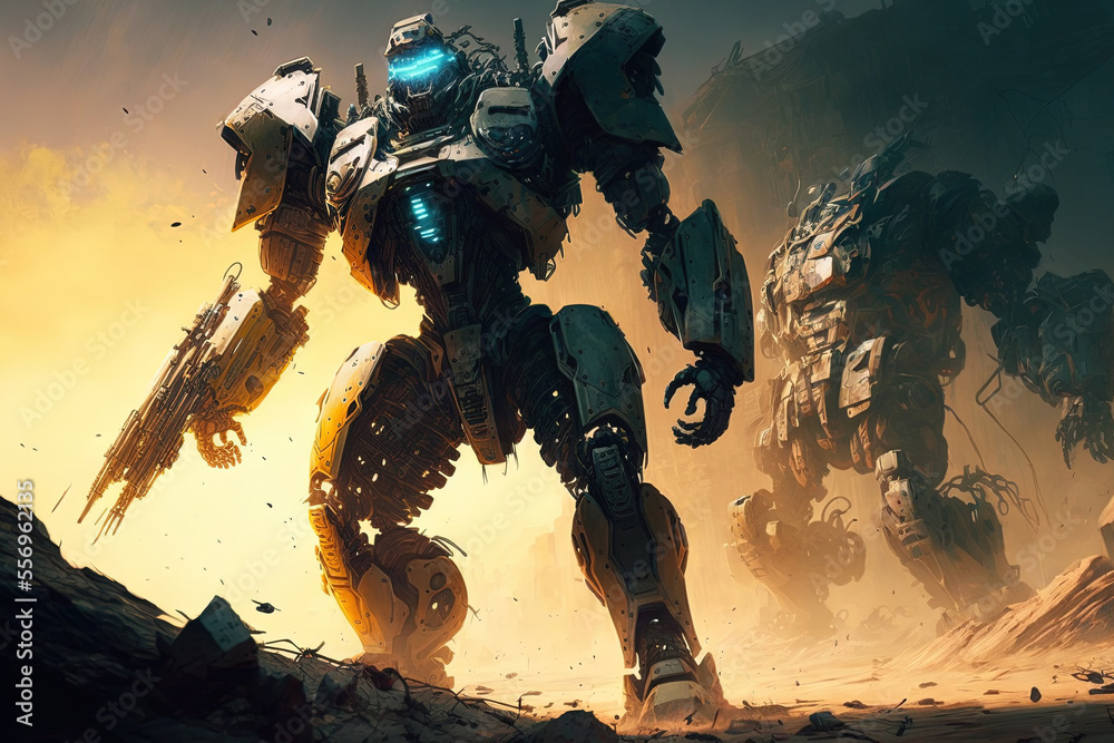 robotics, artificial intelligence, and robot transformers Cyborgs ...
