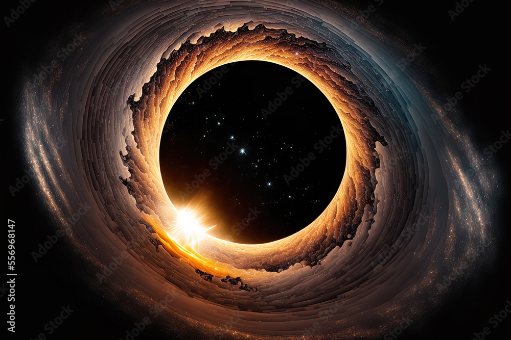 Space between stars, a black hole, a singularity, and a . vision of a ...