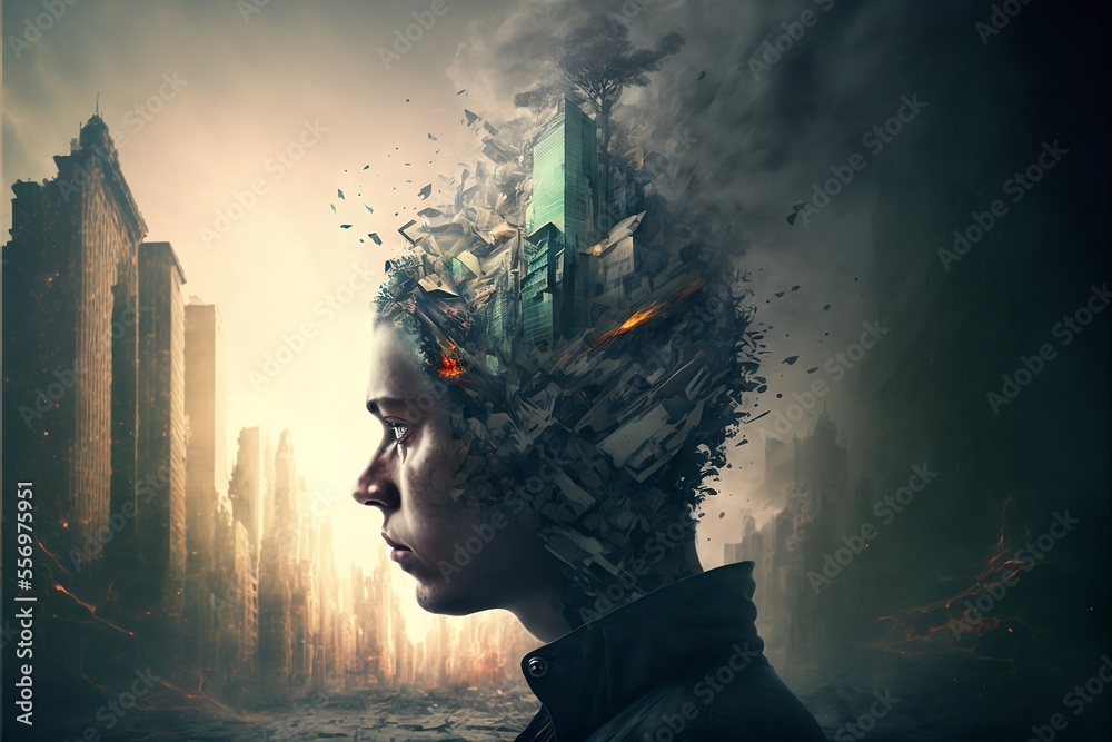 Trying to calm the mind against the chaos of the modern world ...