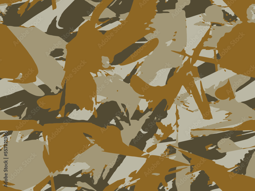 Full seamless abstract military camouflage skin pattern vector for ...
