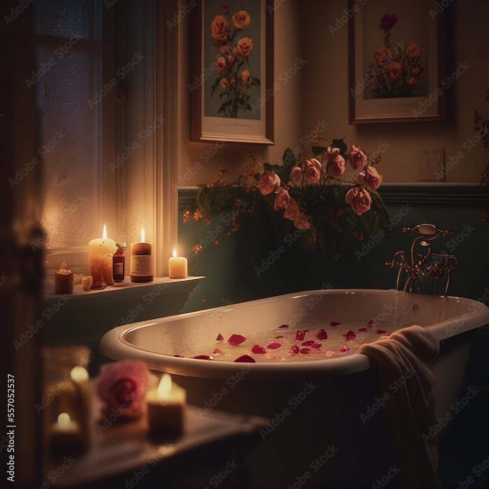 Romantic Bath For Two
