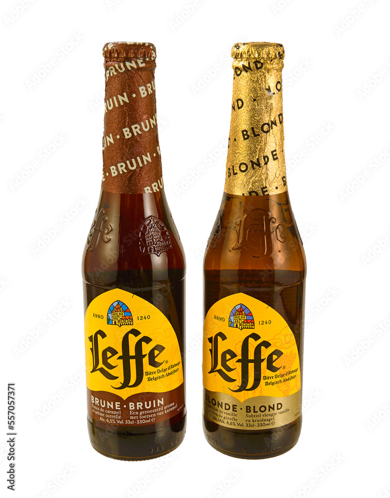Leffe is a well-known Belgian brand of premium monastic beers by ...