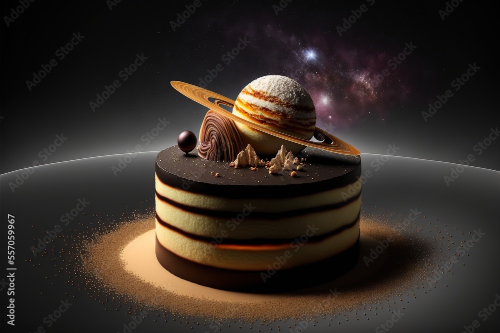 Saturn Planet Cakes