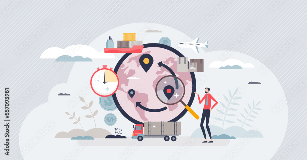 Sourcing strategy with company global channels of supply tiny person ...