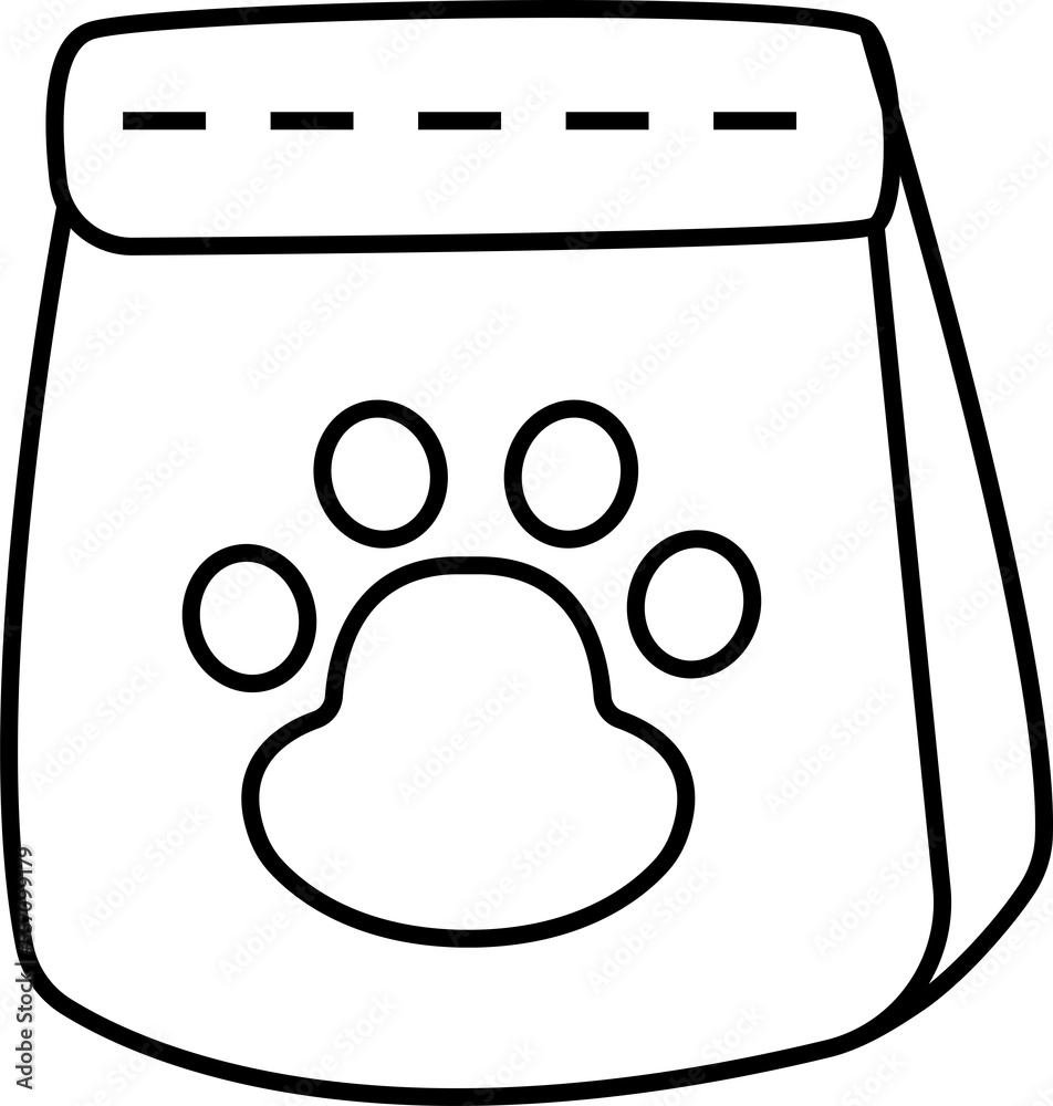 animal feed cartoon animal outline clipart png illustartion Stock ...