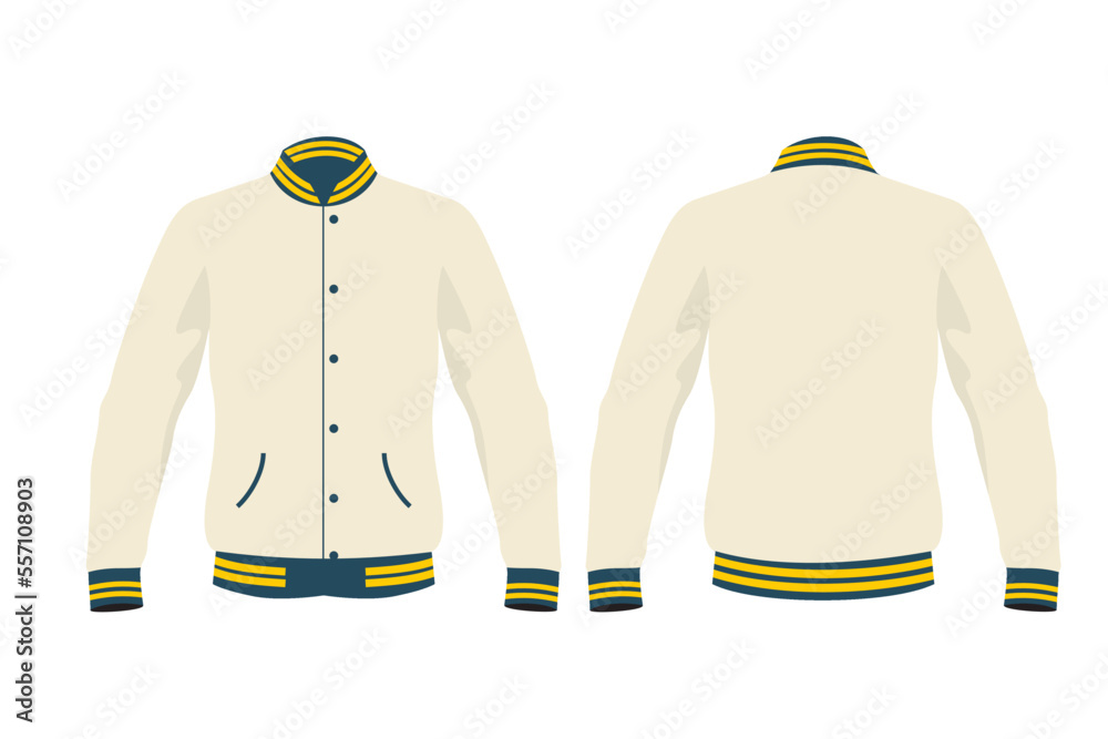 Varsity Jacket Template Images. Varsity jacket Vectors & Illustrations ...