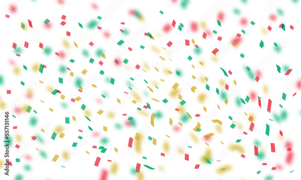 colorful confetti party popper isolated transparent background png ...