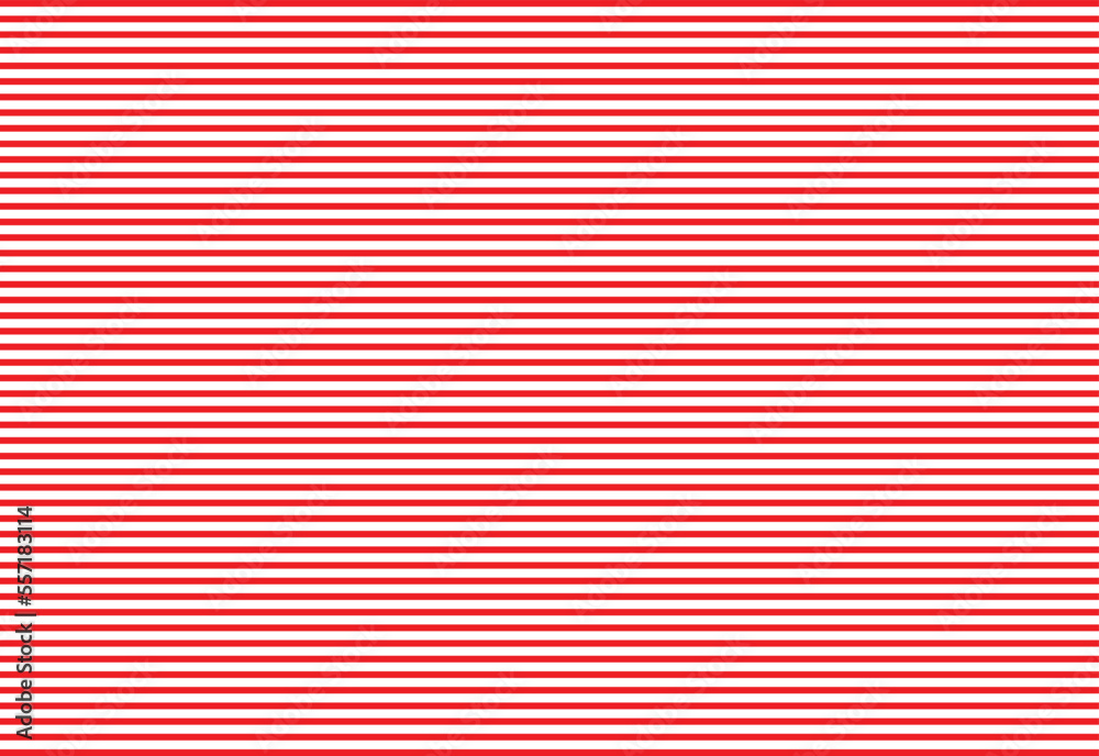 eps10 red and white horizontal line pattern template. lined texture ...