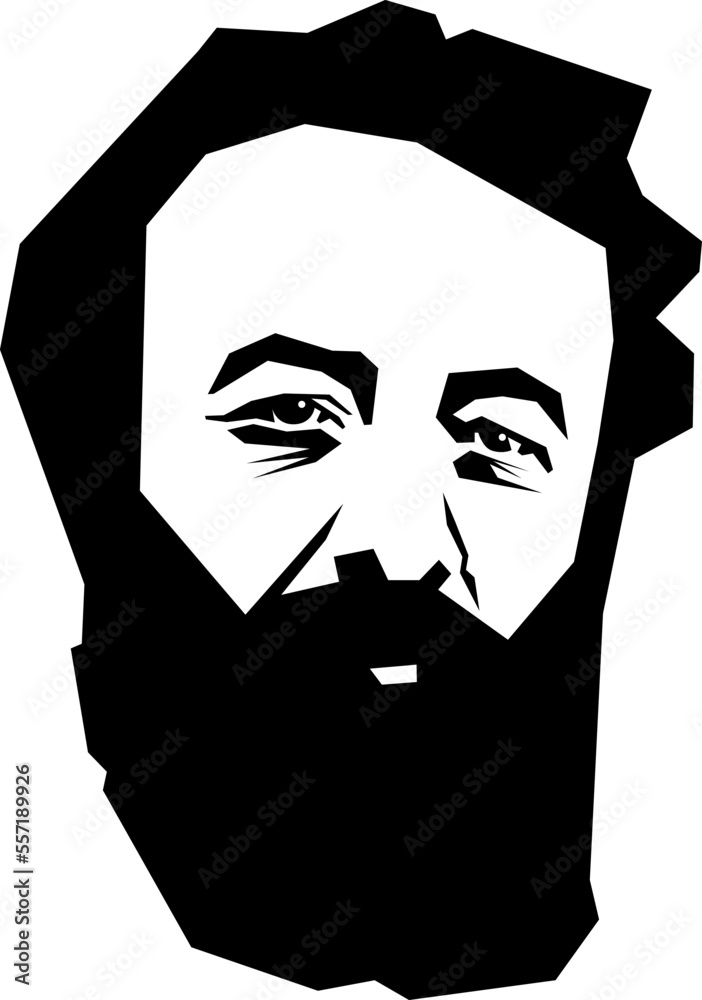 Vetor de Jules Verne, 1828 - 1905, French Novelist, Poet, and ...