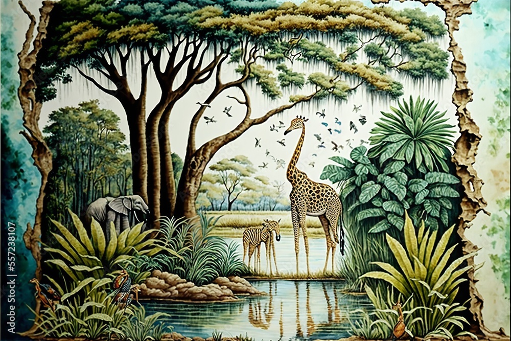 African Tropical Rainforest Trees