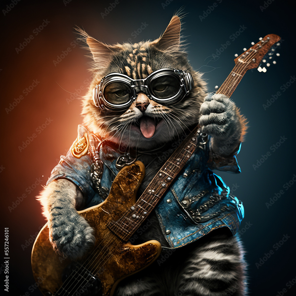 Rock On Cat