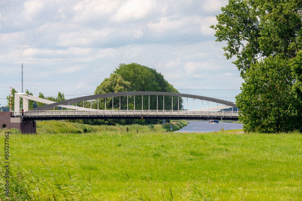 Tafelbrug Dorkwerd is a bridge in Aduard with nature path, The ...
