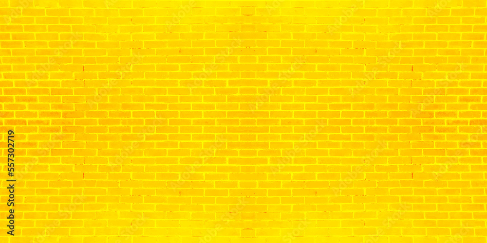 yellow brick wall Stock Vector | Adobe Stock