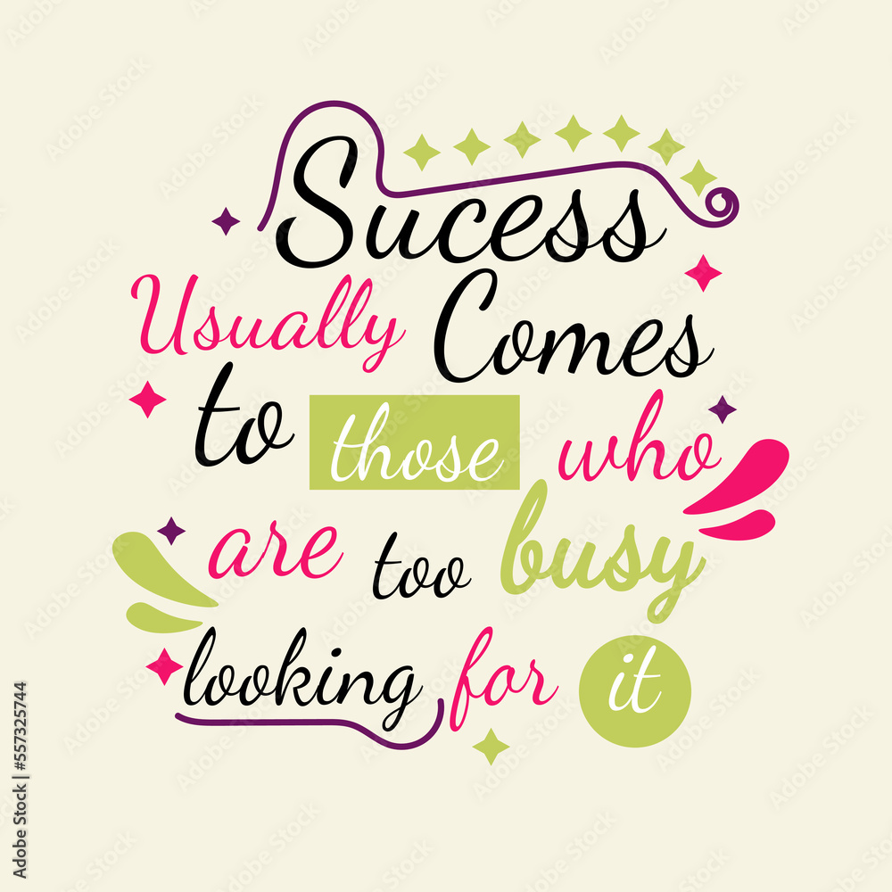 Success Quote Background