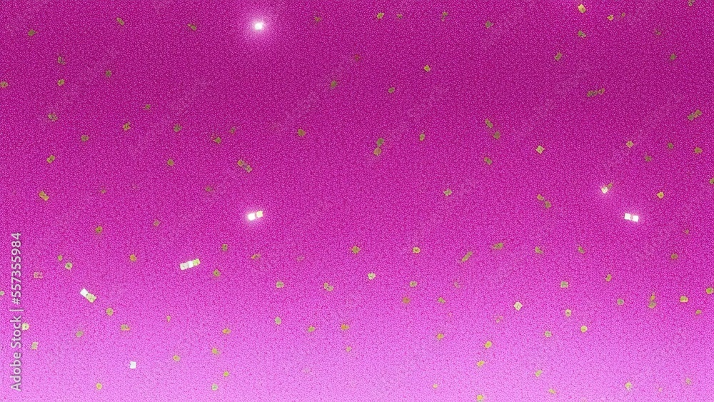 Abstract elegant, detailed pink glitter particles. Stock Illustration ...